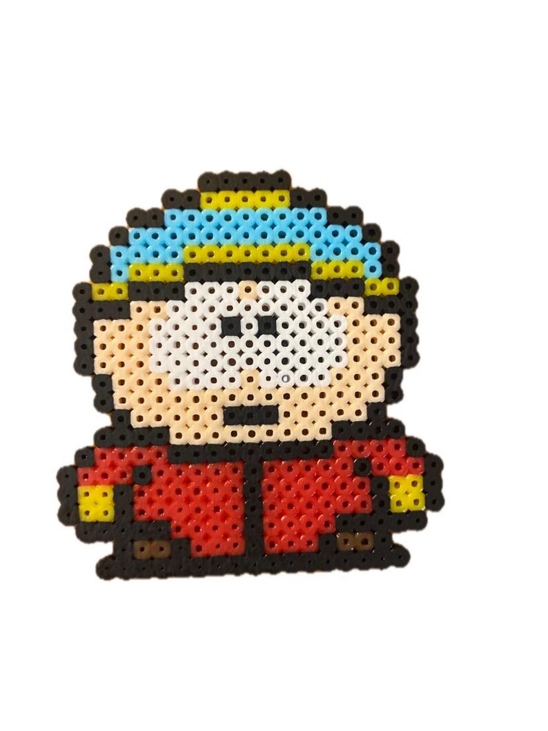 CARTMAN PERLER MAGNET: Handmade to Order With Fuse Beads, South Park ...