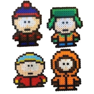 COMEDYCENTRAL CHARACTER MAGNETS: Handmade to Order With Fuse Beads ...
