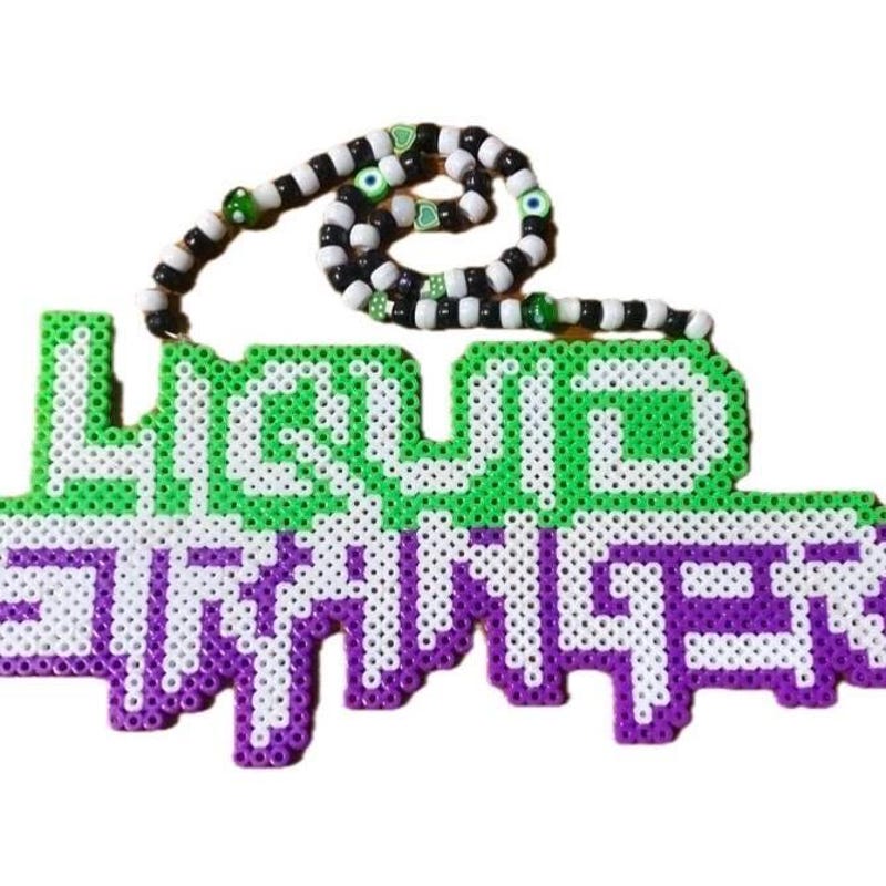 Perler Bead Necklace - Etsy