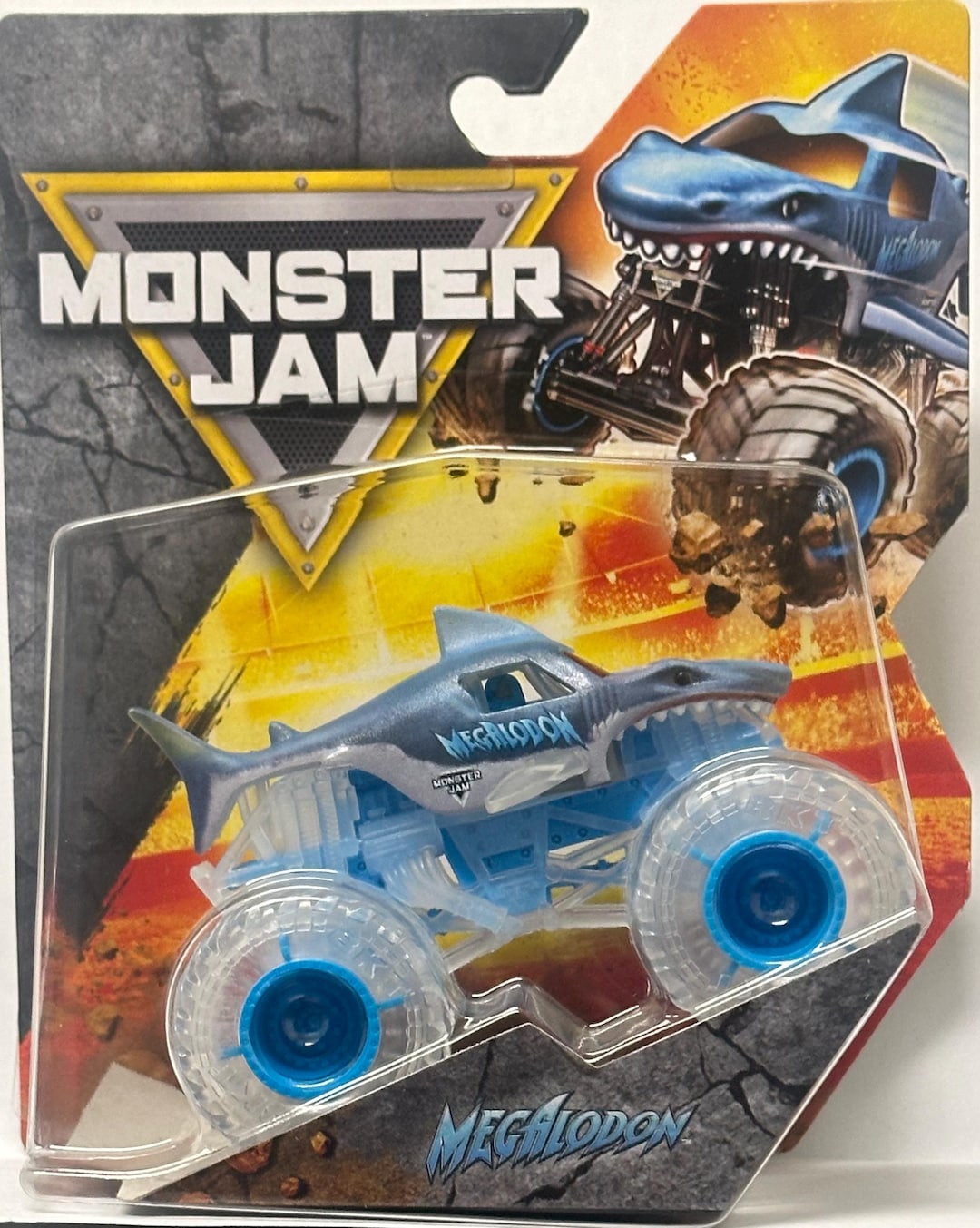 Monster Jam Megalodon Edition - Ice Die-cast Truck 1:64 Collectible ...