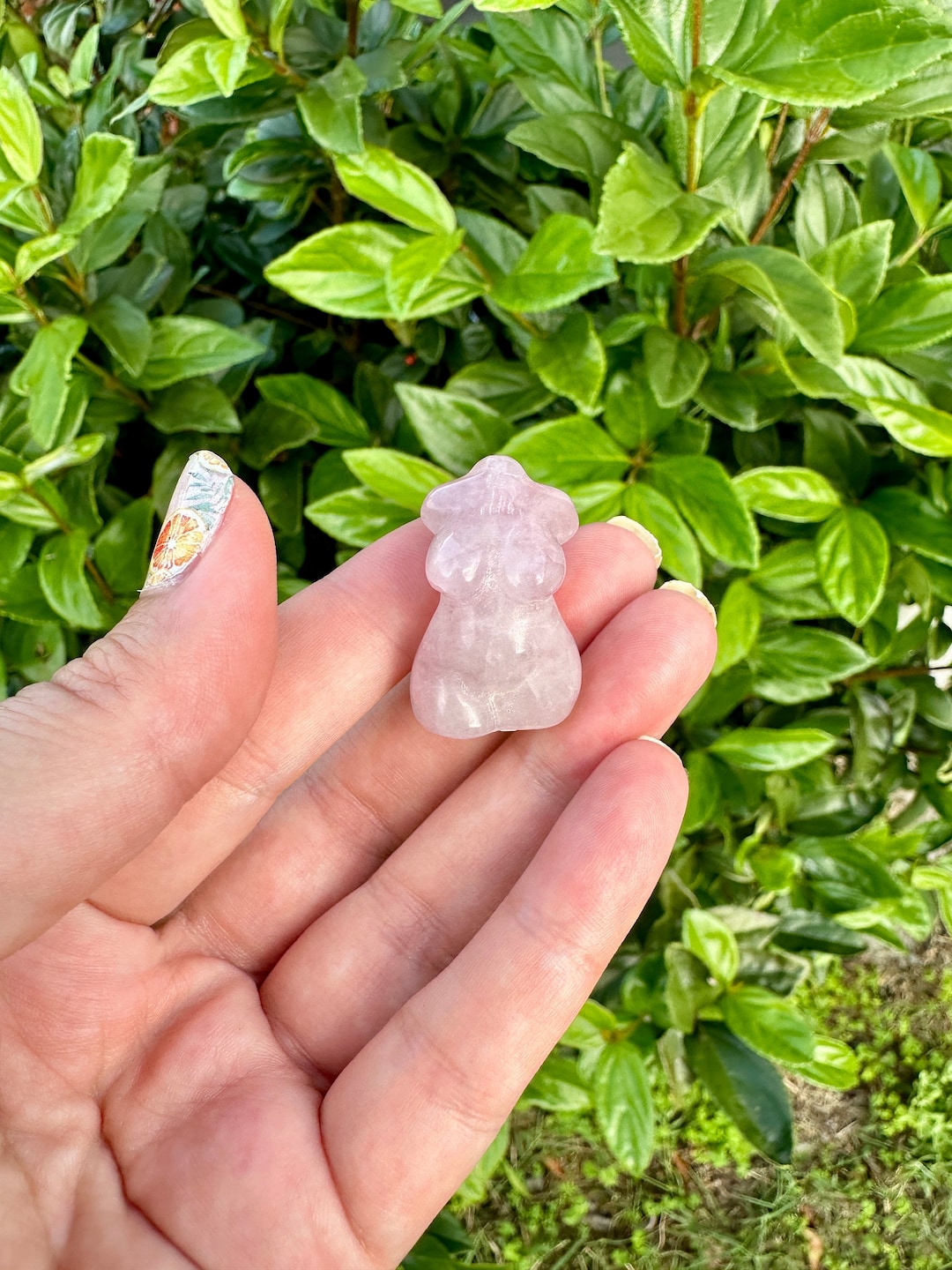 Exquisite Rose Quartz Woman Body Carving Celebrate Feminine Energy and ...