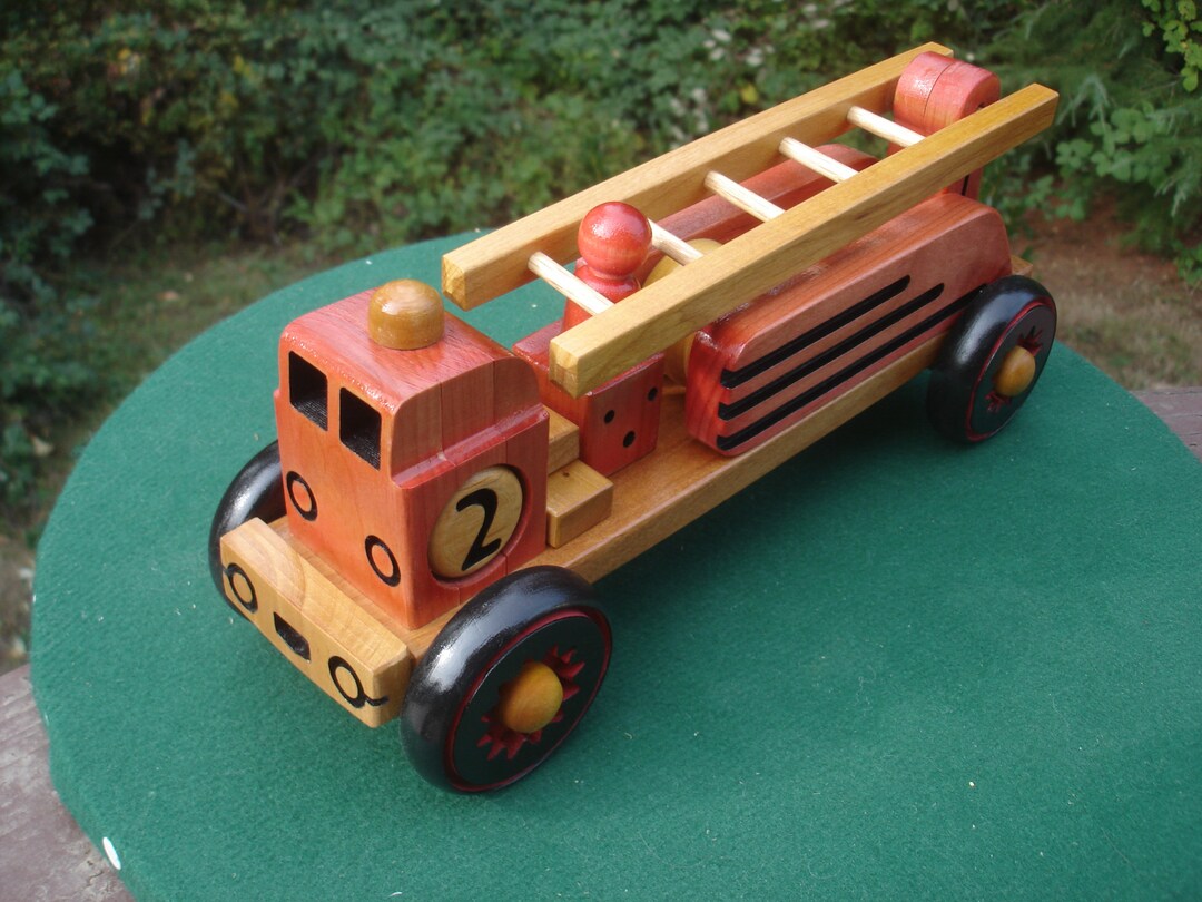 Colored Fire Trucks - Etsy