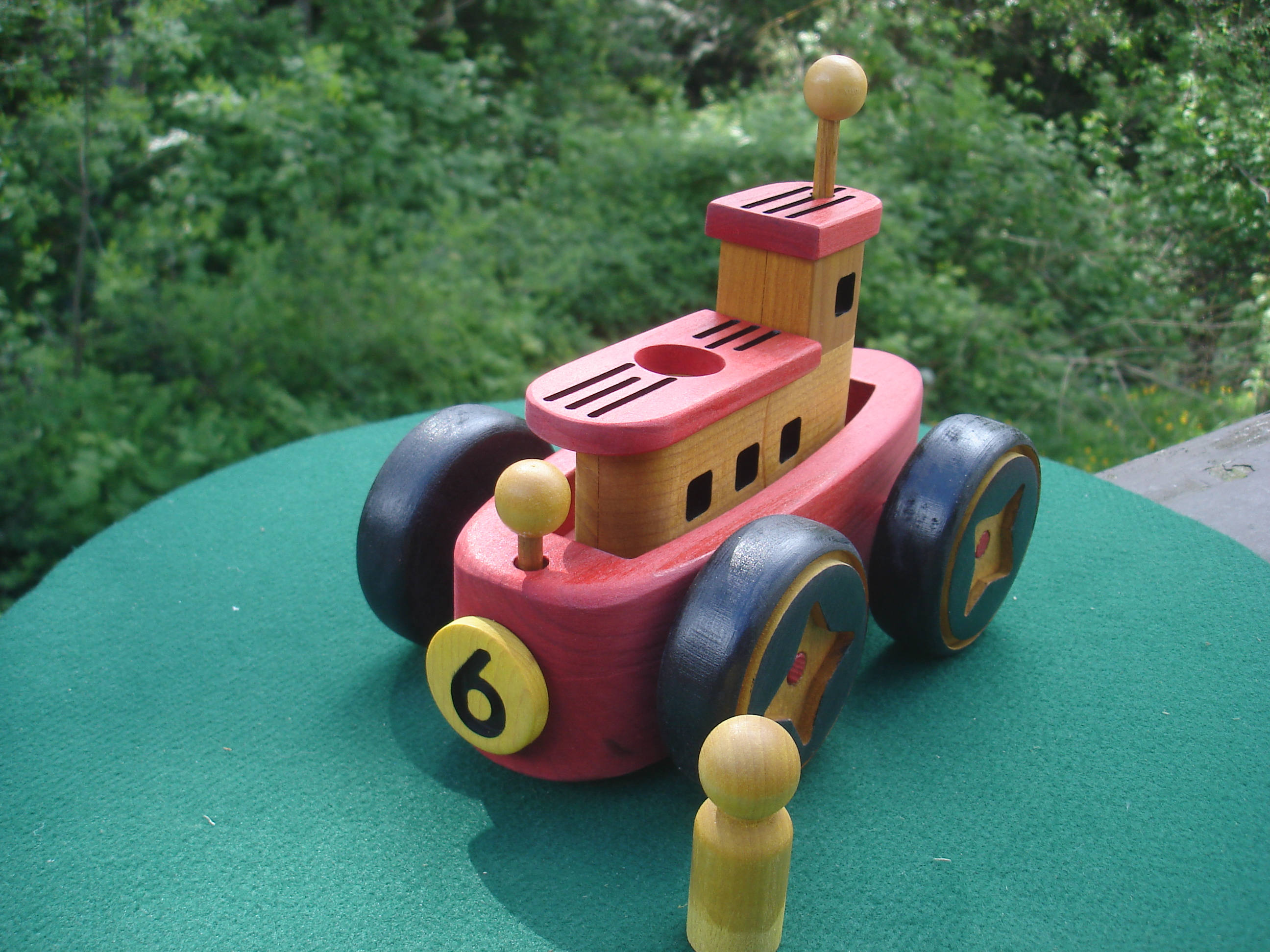 Rolling Super Tug Boat and Floating Tug Boat - Etsy
