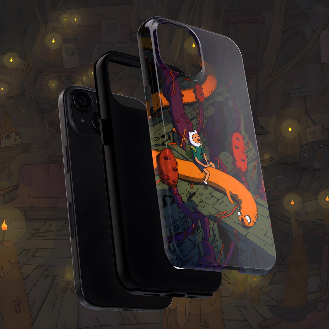 Adventure Time Phone Case: Finn and Jake Cartoon Cover - Etsy