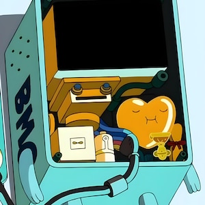 Adventure Time Poster - BMO, Digital Download, Unique Wall Art, Wall ...
