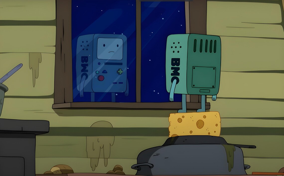 Adventure Time Poster - BMO, Digital Download, Unique Wall Art, Wall ...