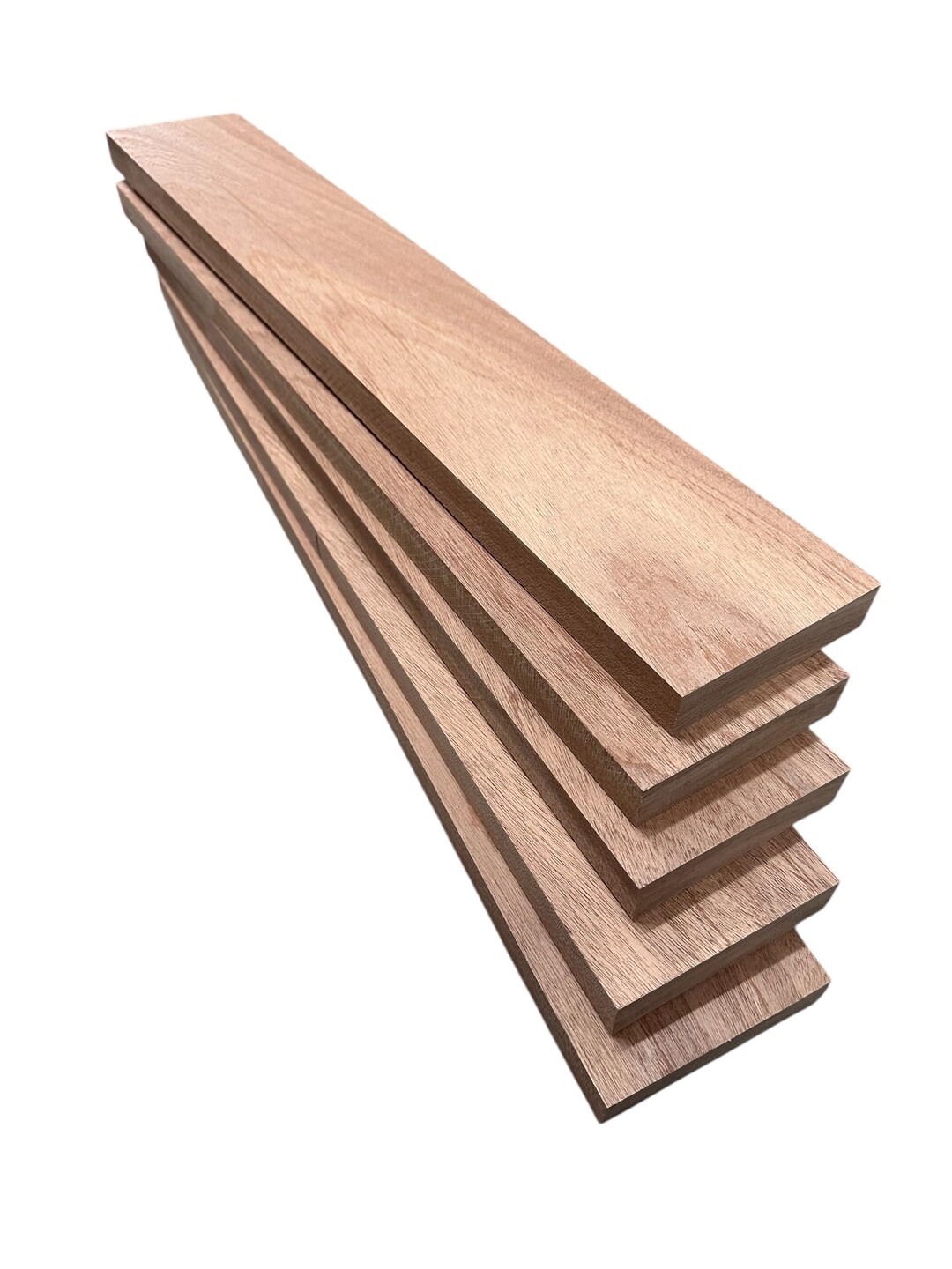 5 Pack Sapele Boards 15/16 X 4 X 24 - Etsy
