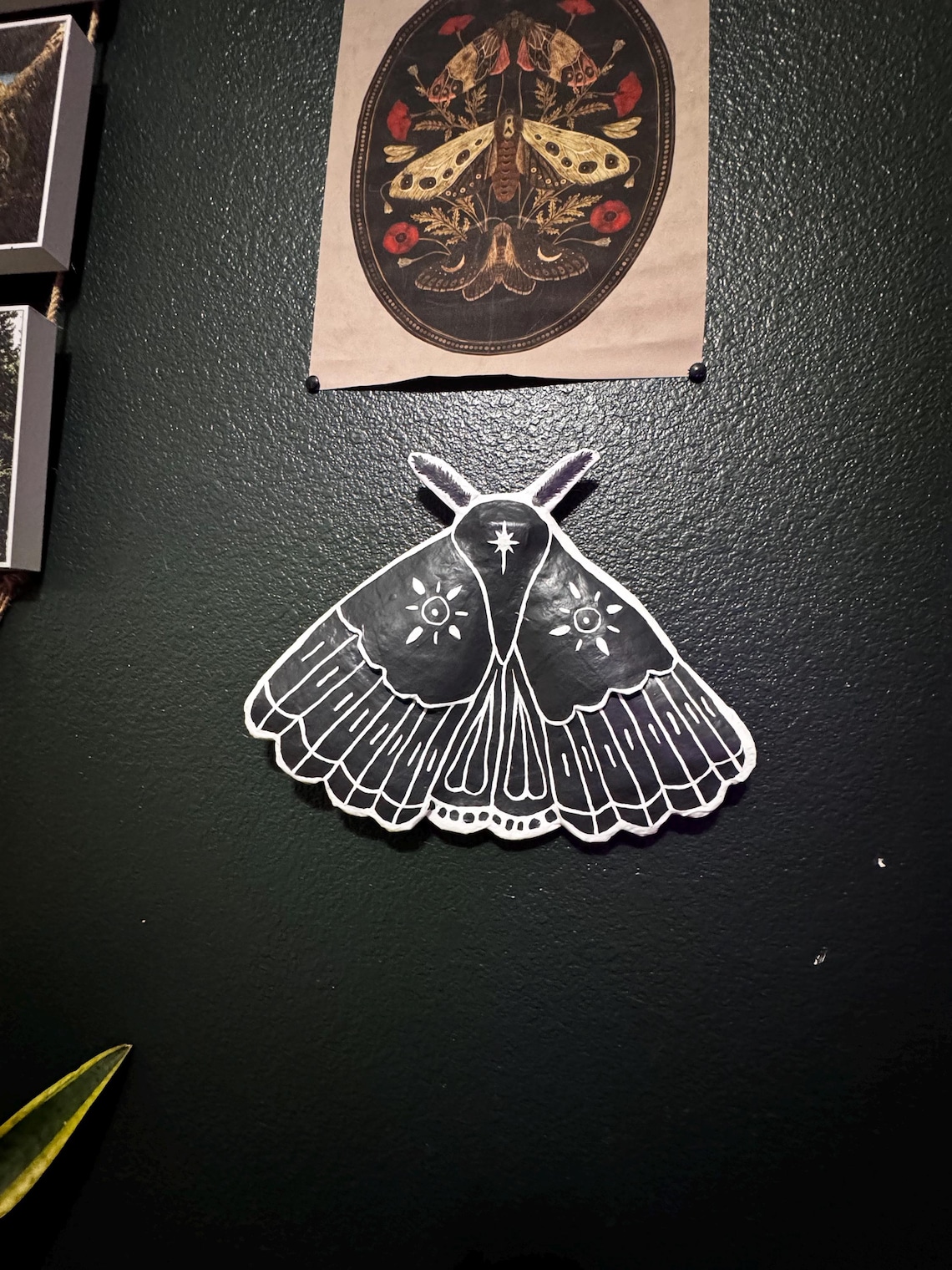Paper Mache Moth Wall Décor - Etsy