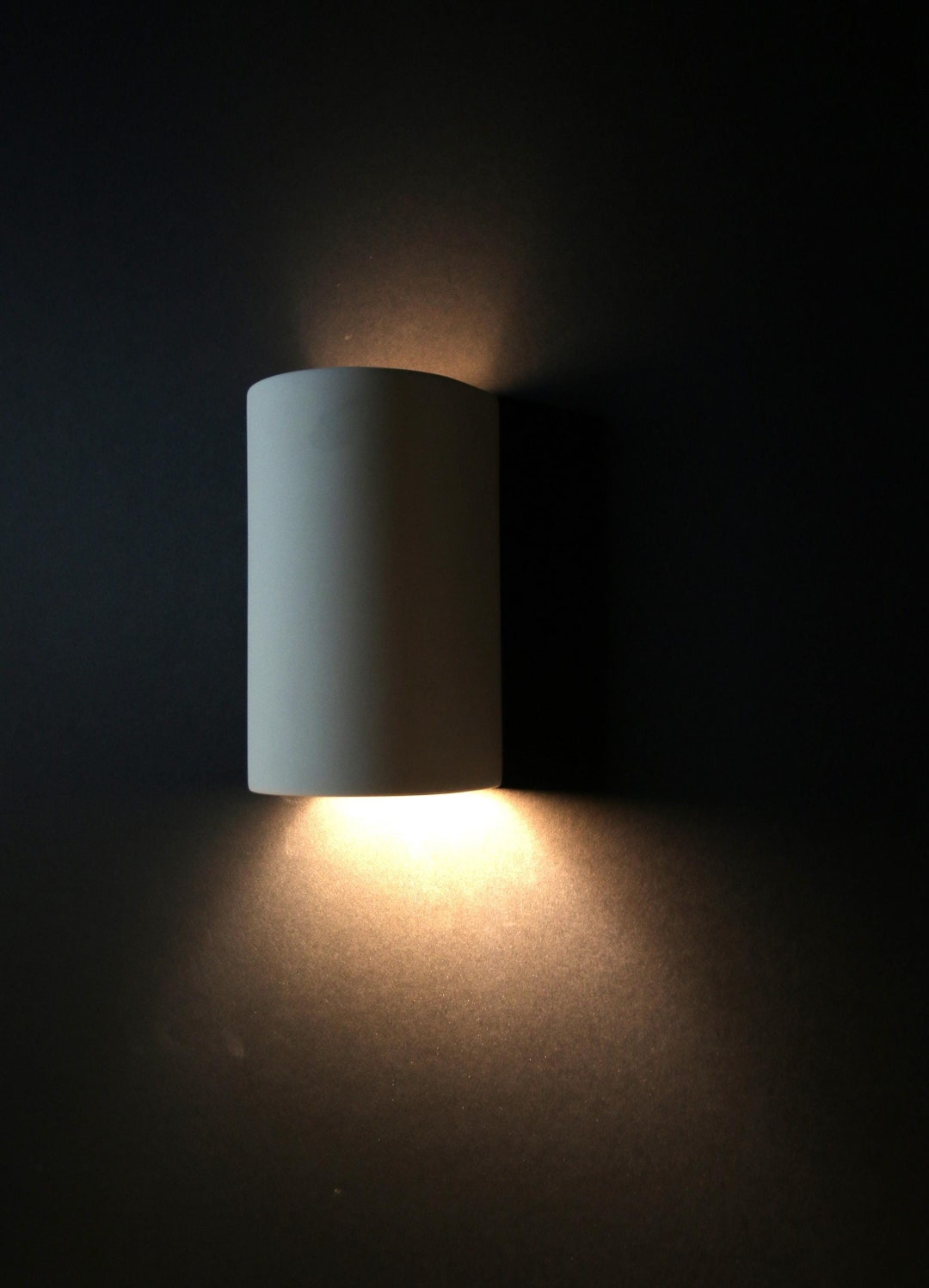 7 Small Ceramic Wall Sconce Light: up and Down Light Hand Made Light ...