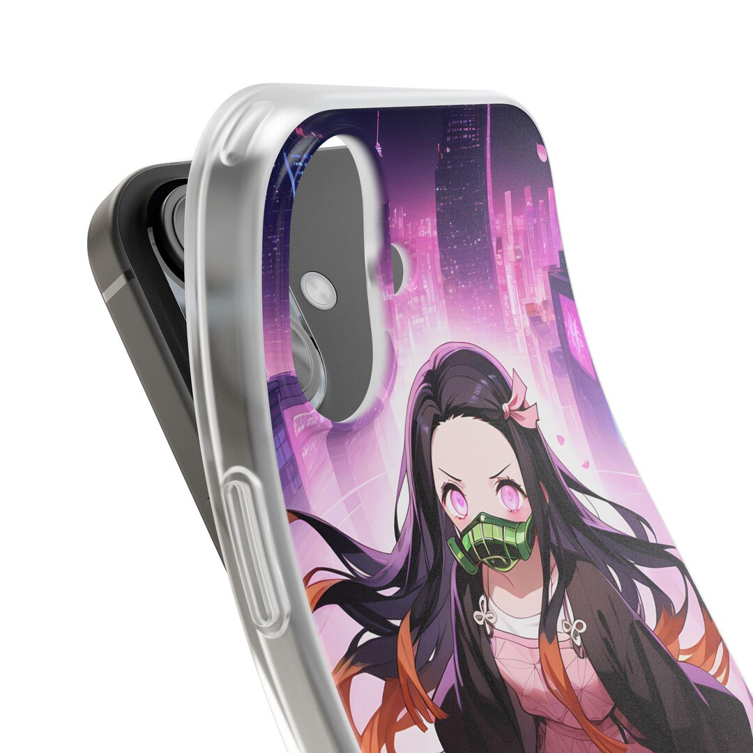 Nezuko Demon Slayer Phone Case for iPhone 16 15 14 13 12 Pro Max XR XS ...