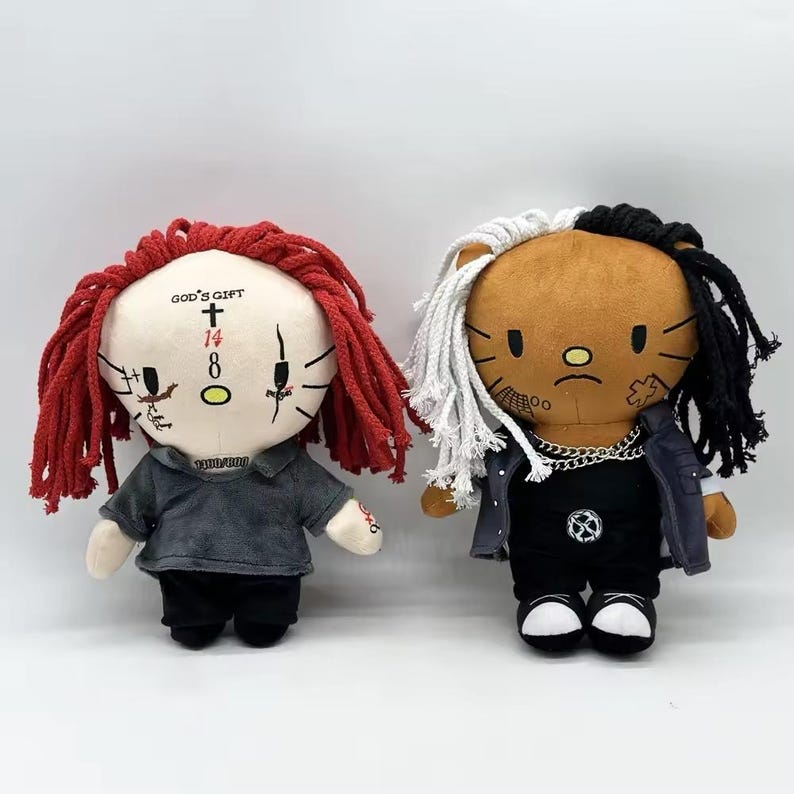 Ken Carson Plushie Custom Hello Kitty Design Plush Soft Toy Gift - Etsy