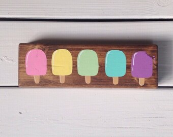 Popsicle sign | Etsy