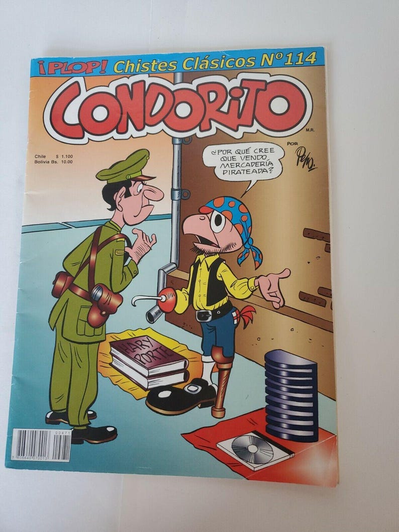 Condorito La Revista Chistes Clasicos 114 Español PLOP - Etsy