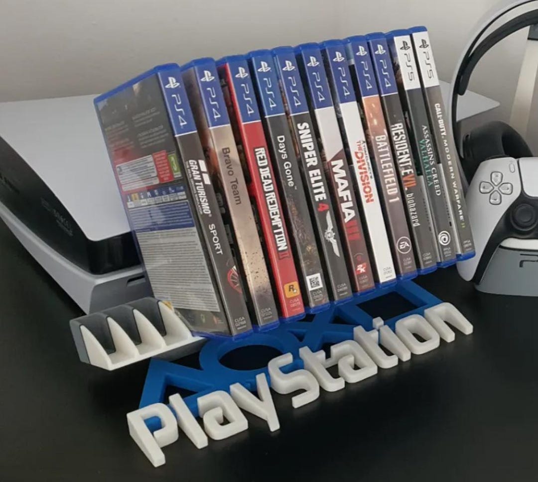 PS4/PS5 Game Disc Holder - Etsy