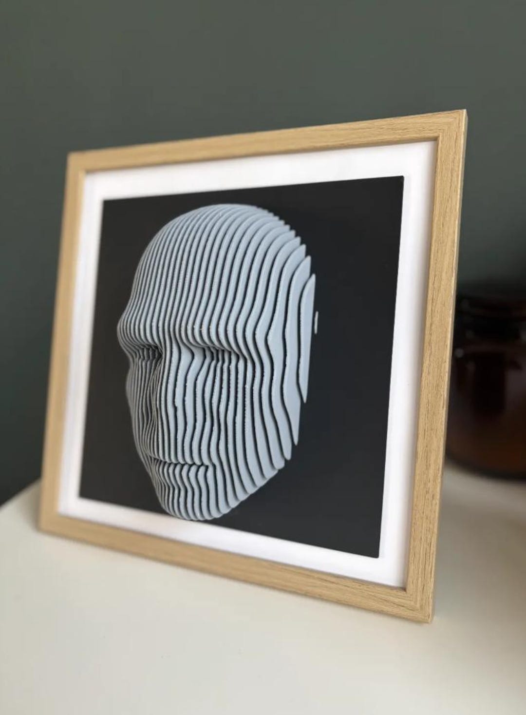 Voldemort Layered Sculpture Voldemort Face Harry Potter Decoration Gift ...