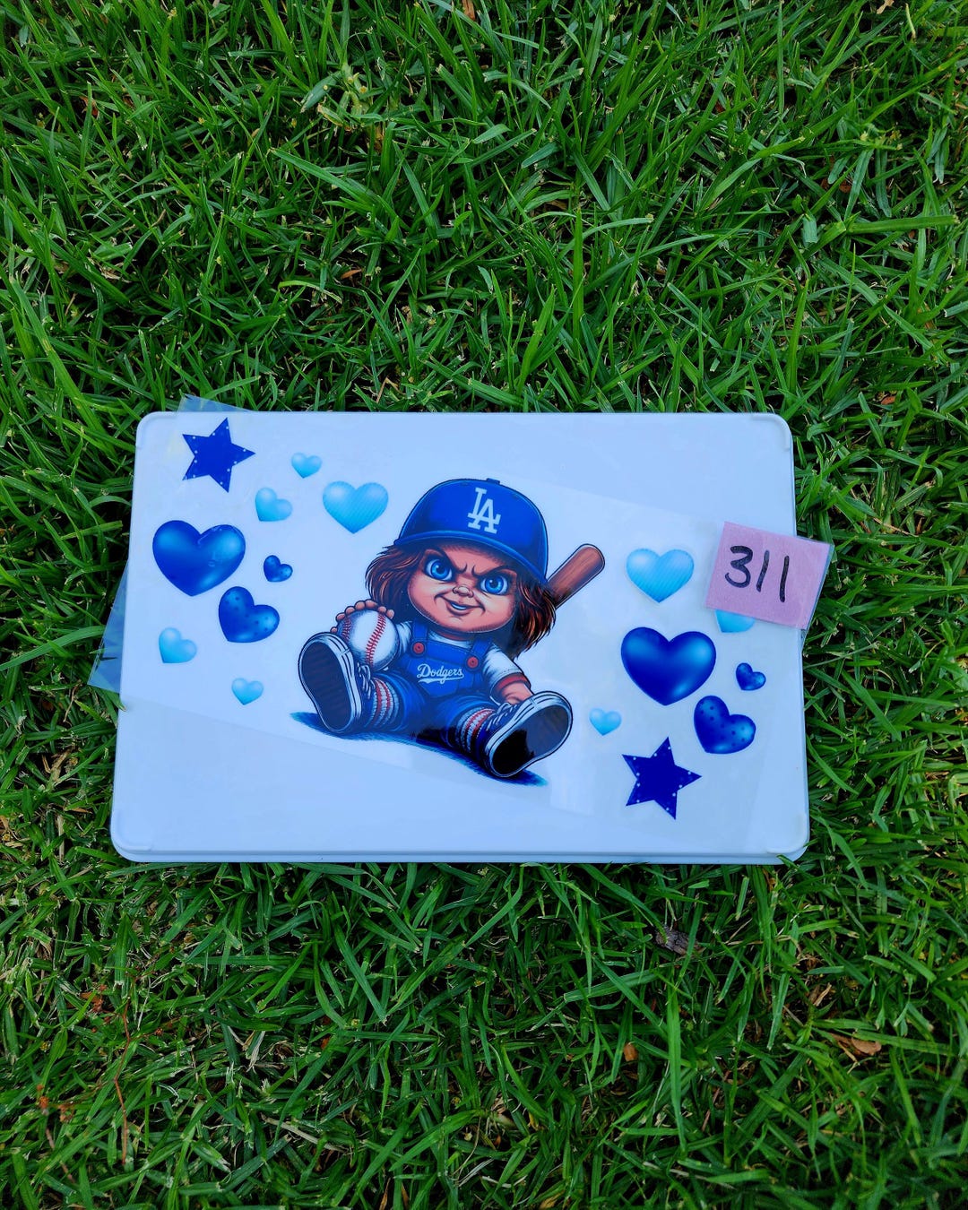 Chucky Dodgers UV DTF Cup Wrap – Kawaii 16oz Tumbler Decal - Etsy