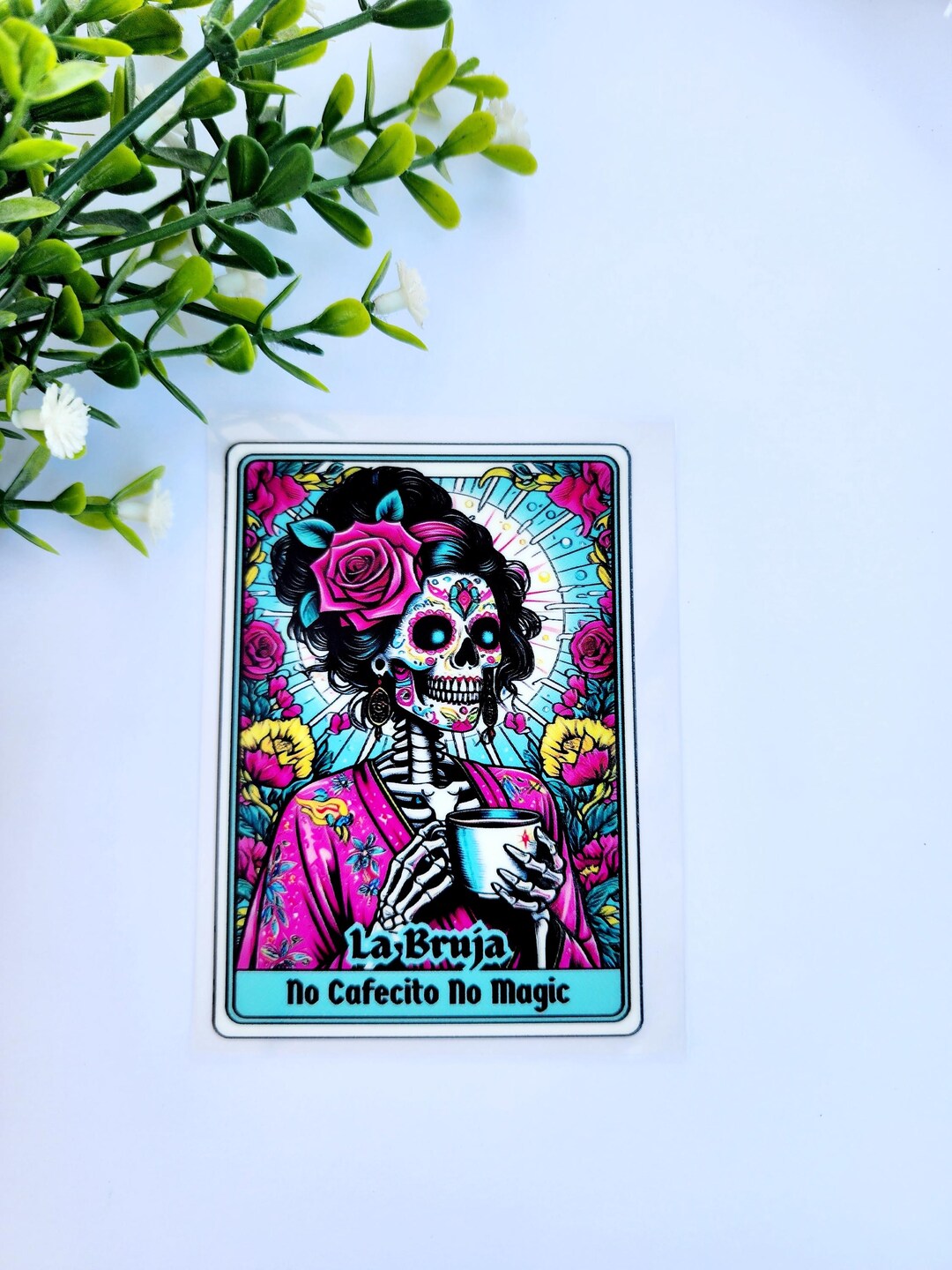 UV DTF Tarot Card Decal 4 Inch | Waterproof Image Transfer for Tumblers ...