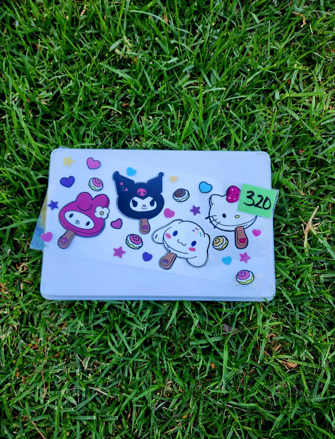 Ice Cream Hello Kitty-inspired UV DTF Cup Wrap | 16oz Cup Wrap Decal ...
