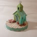 Handcrafted Easter/spring Putz-style Glitter Church Display - Etsy