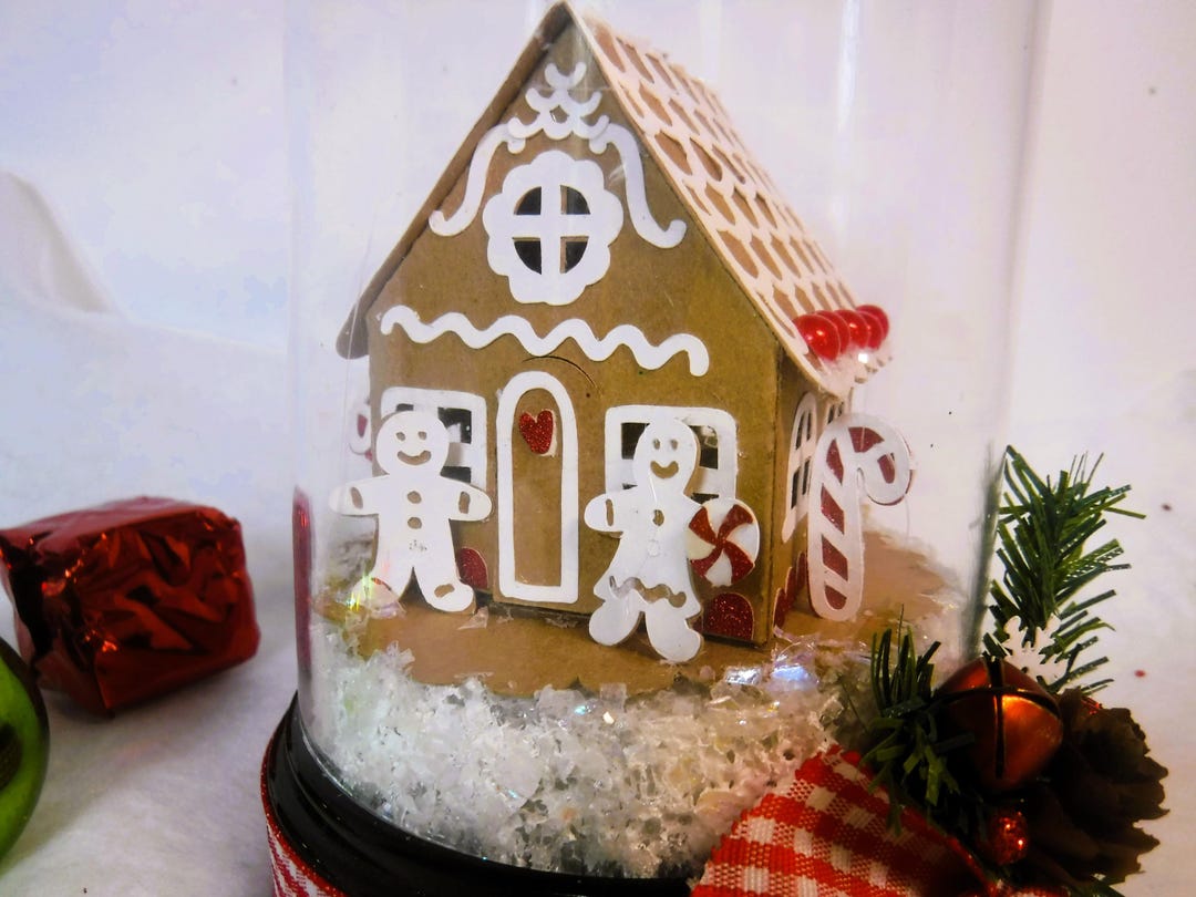 Gingerbread House Cloche - Etsy