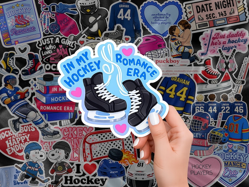 35 Hockey Romance PNG Bundle Sports Romance Reader Clipart Bookish ...
