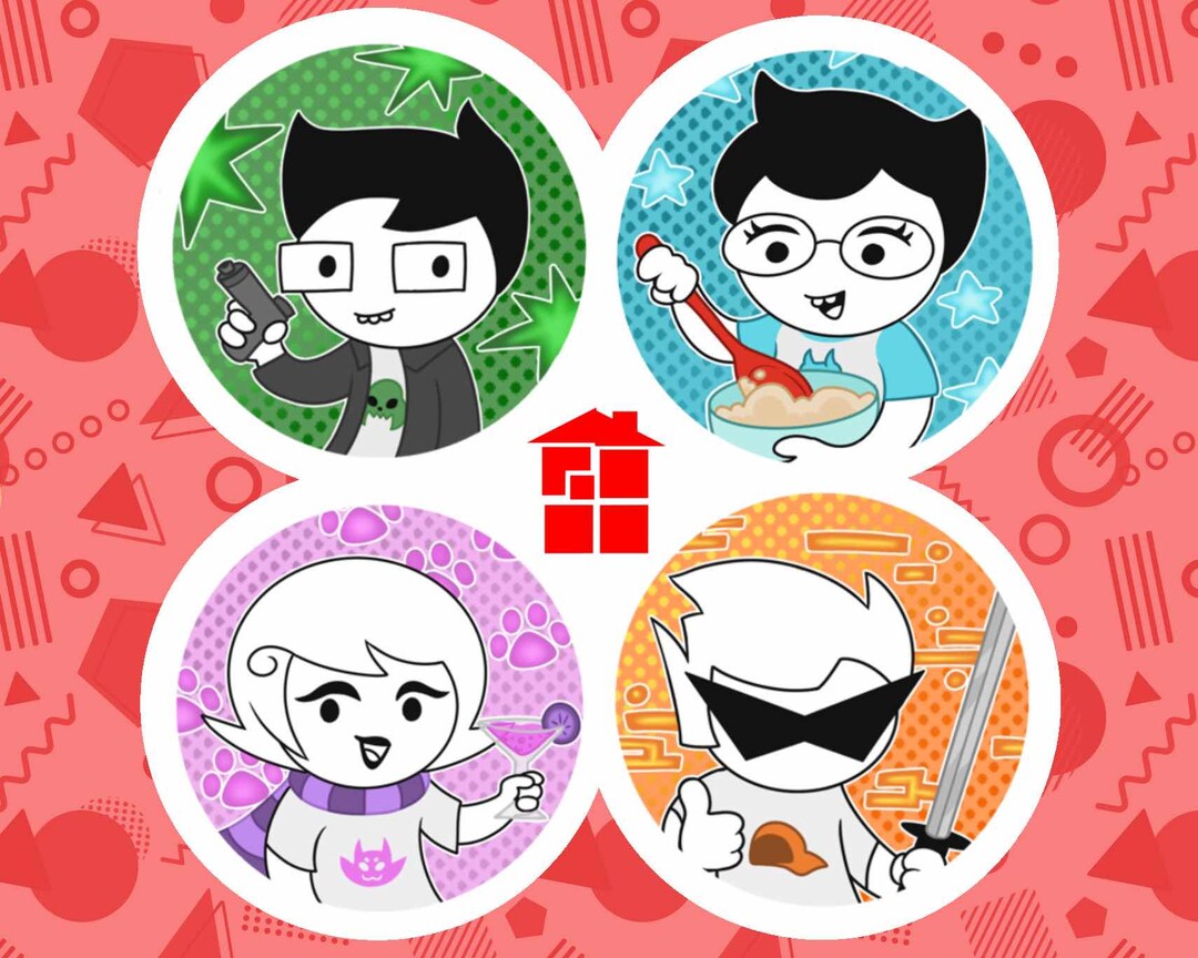 Homestuck Alpha Kid Buttons - Etsy
