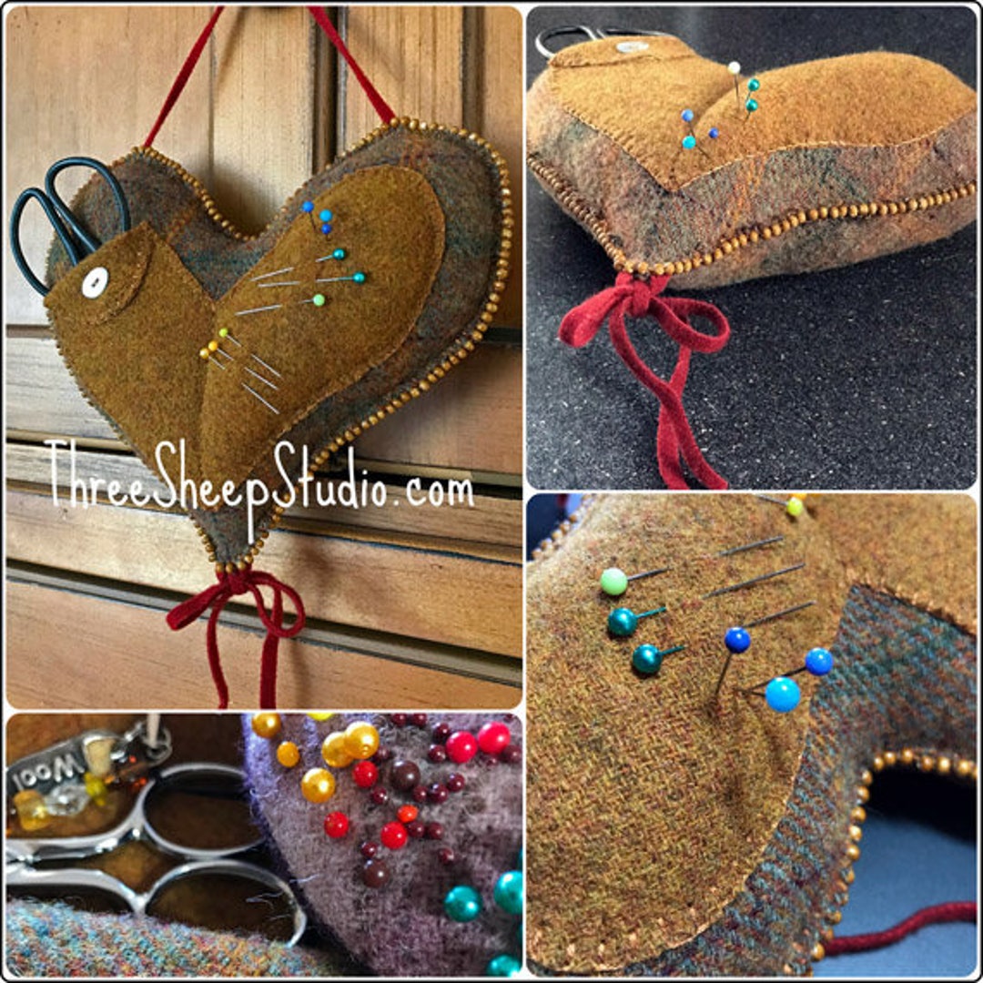 A Stitcher's Heart - Wool Applique Pattern #WA110 - Etsy