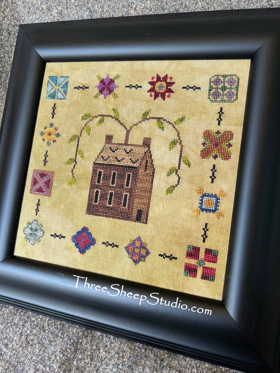 PDF - Wrapped in a Quilt - Under the Willow - Cross Stitch Pattern ...