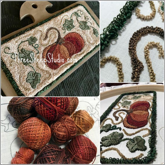 Primitive Needle Punch Patterns