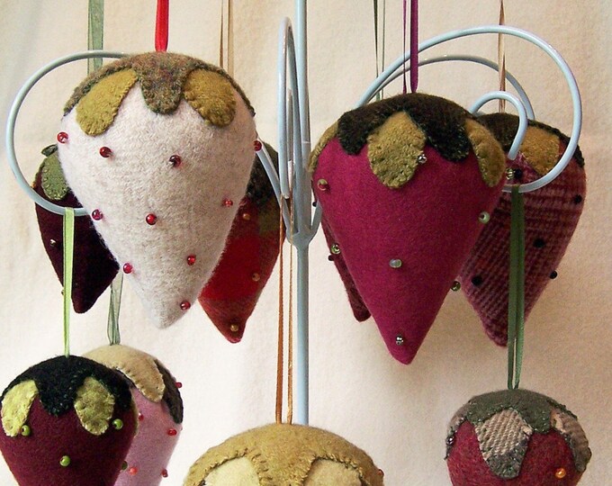 Beaded Berries - PDF Pattern - Etsy