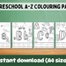 26 A-Z Colouring Pages | Alphabet Colouring Pages | Preschool Colouring ...