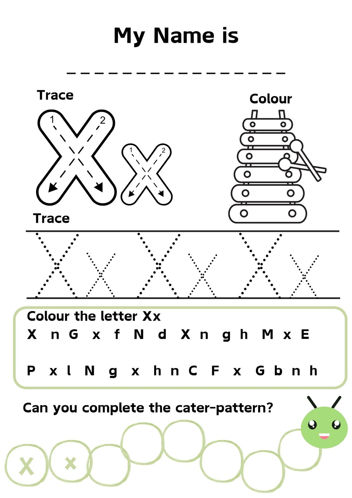 Interactive Alphabet Learning Bundle | Tracing, Coloring, Letter ...