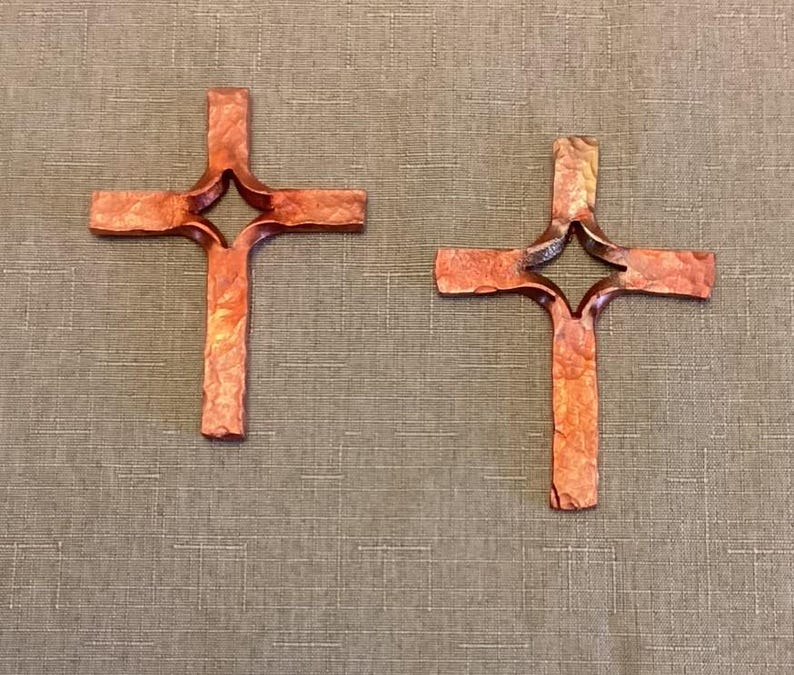 Copper Crosses - Etsy