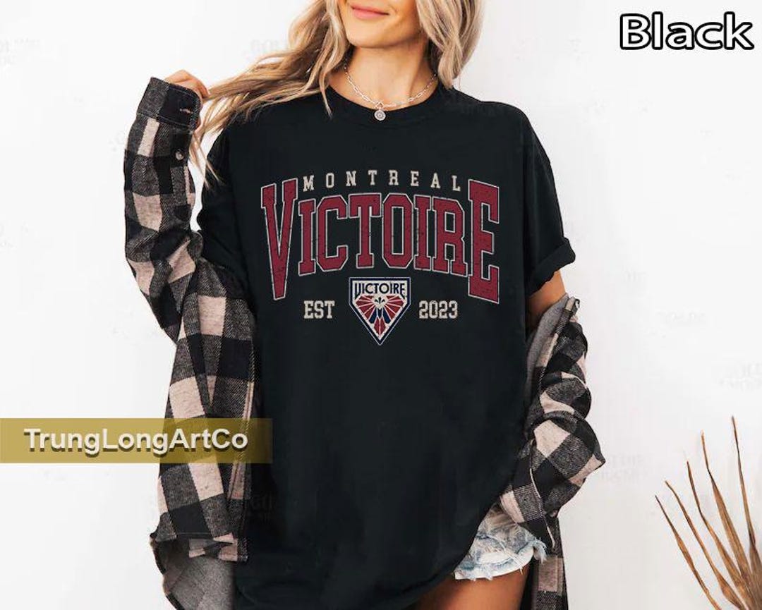 Montréal Victoire PWHL Vintage T-shirt: Comfort Colors Unisex Tee - Etsy