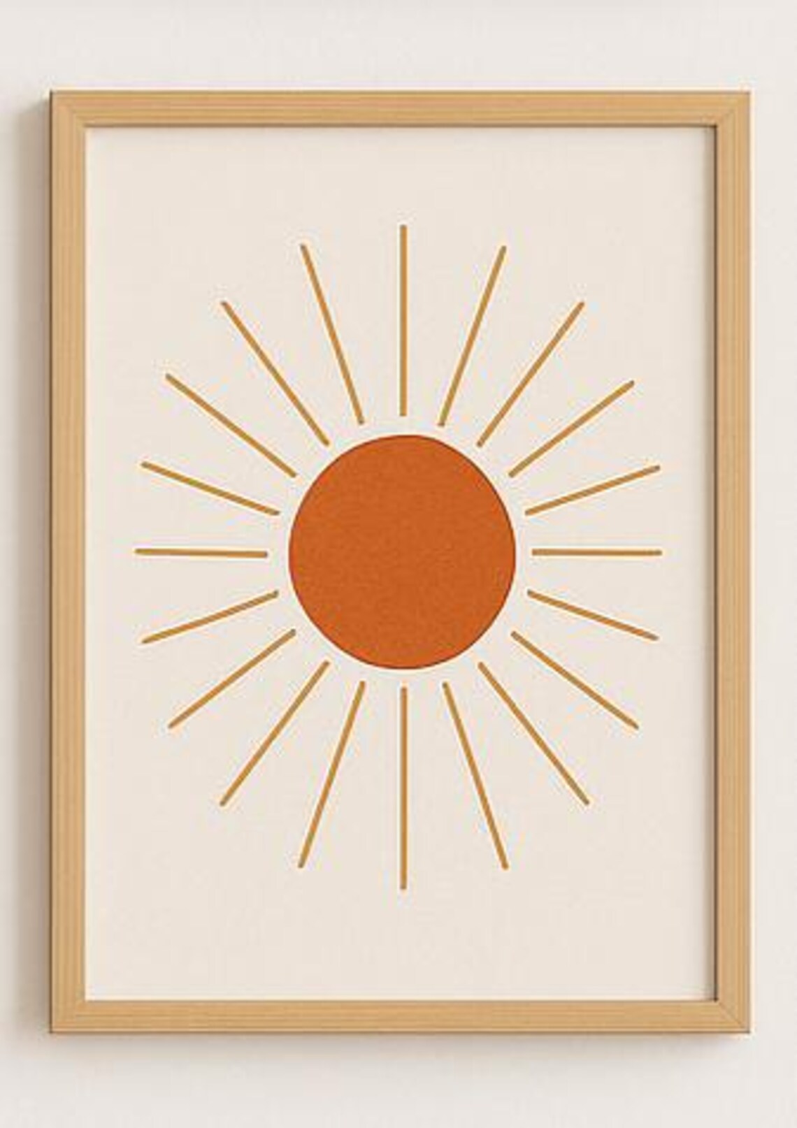Boho Spring Summer Wall Art Prints | Minimalist Botanical Gallery Wall ...