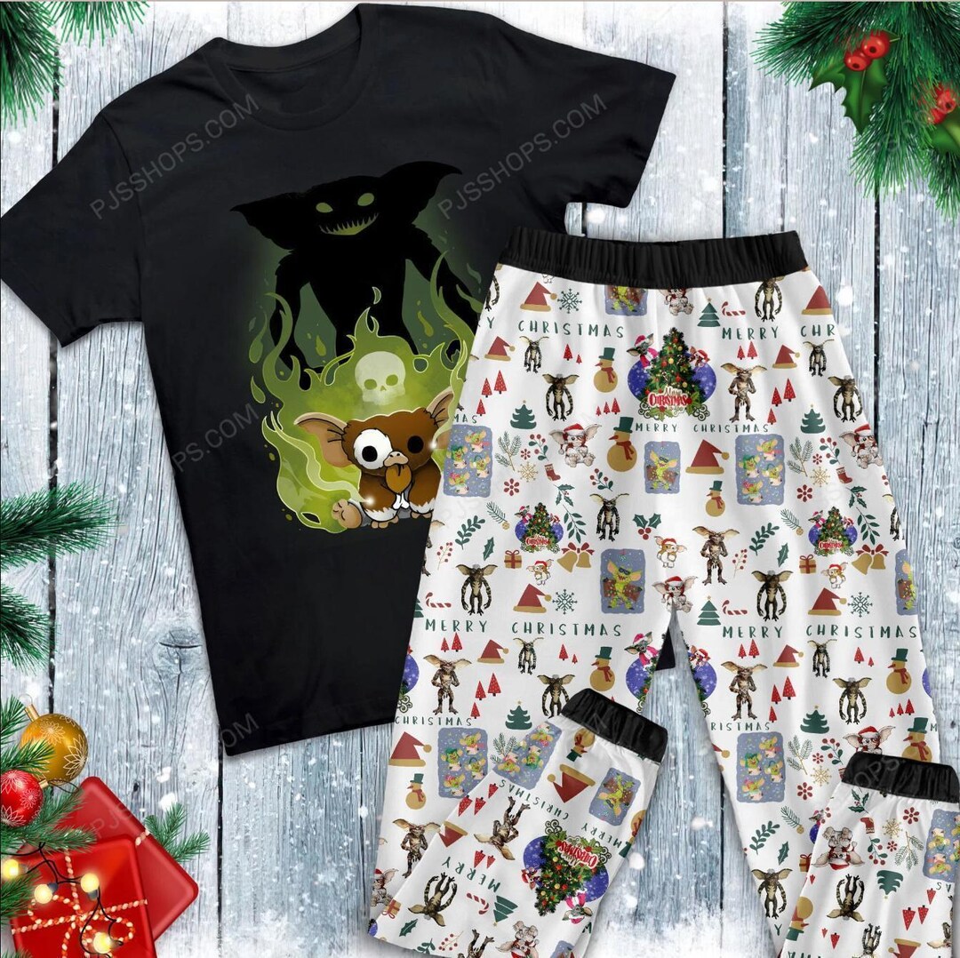 Gremlins Christmas Pajamas Set, Gremlins Pajamas Set, Gremlins Family ...