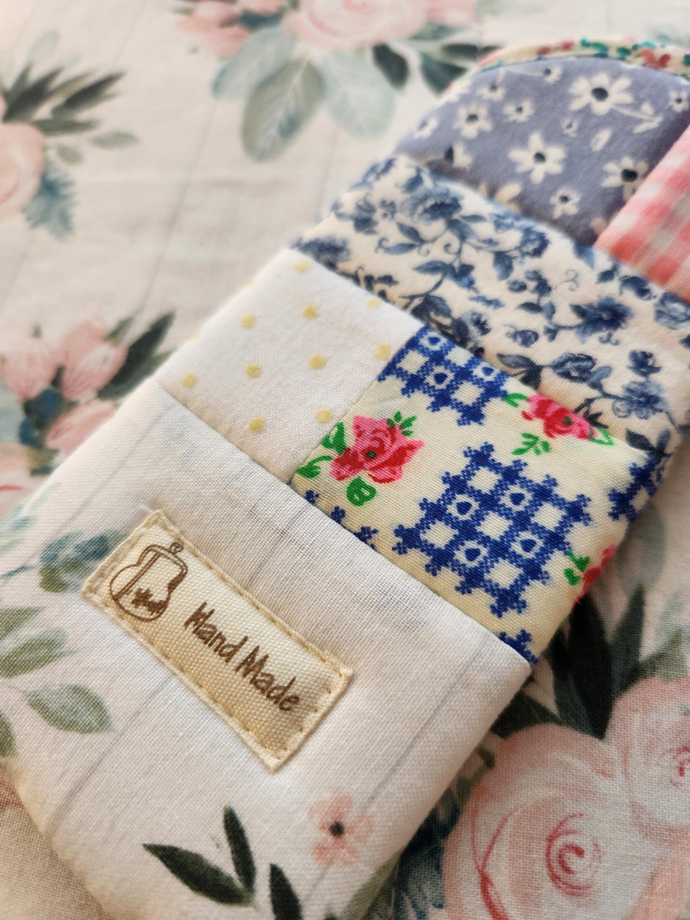 Unique Handmade Patchwork Glasses Case | Upcycled Fabric | Sturdy Foam ...