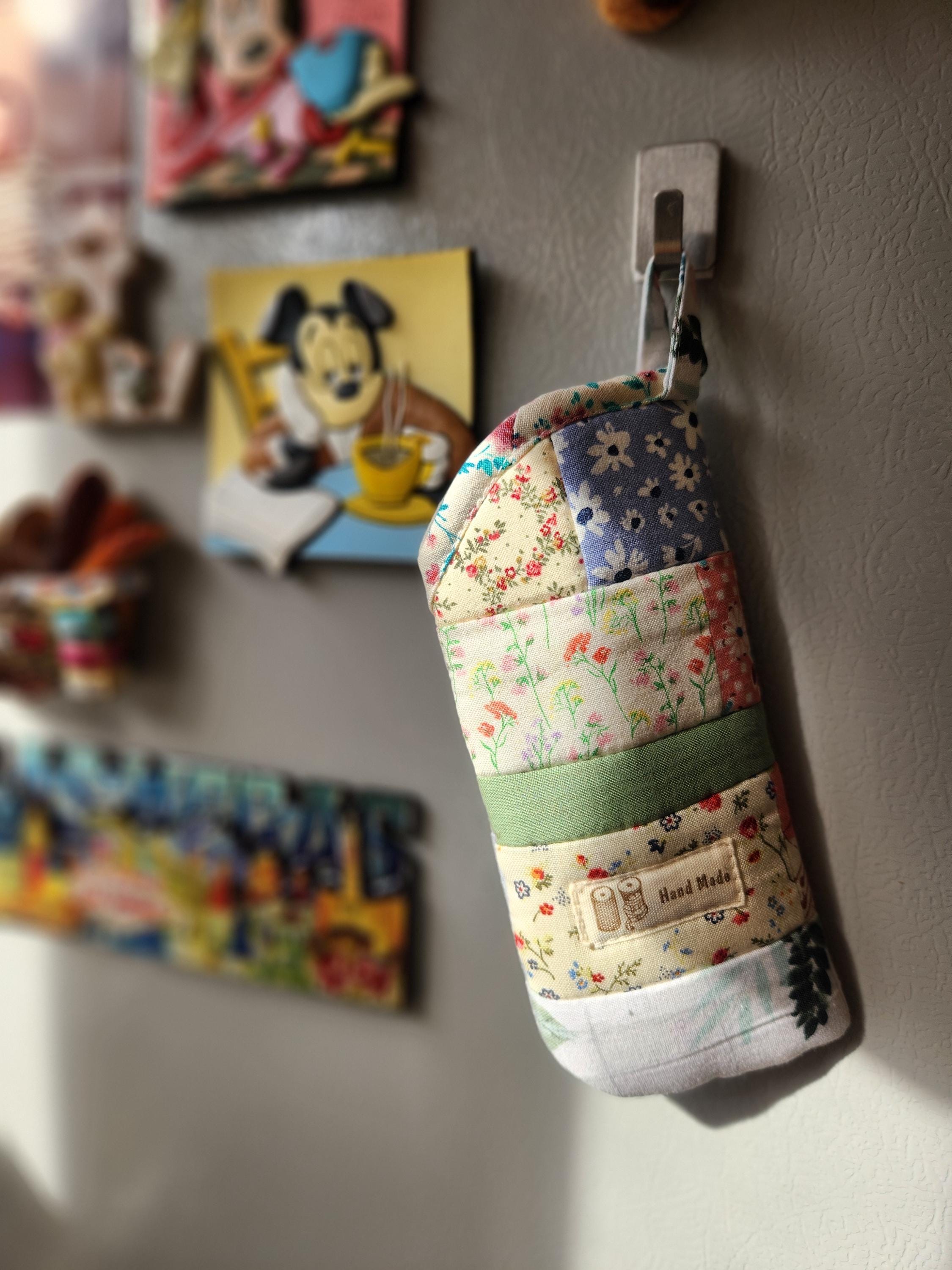 Unique Handmade Patchwork Glasses Case | Upcycled Fabric | Sturdy Foam ...