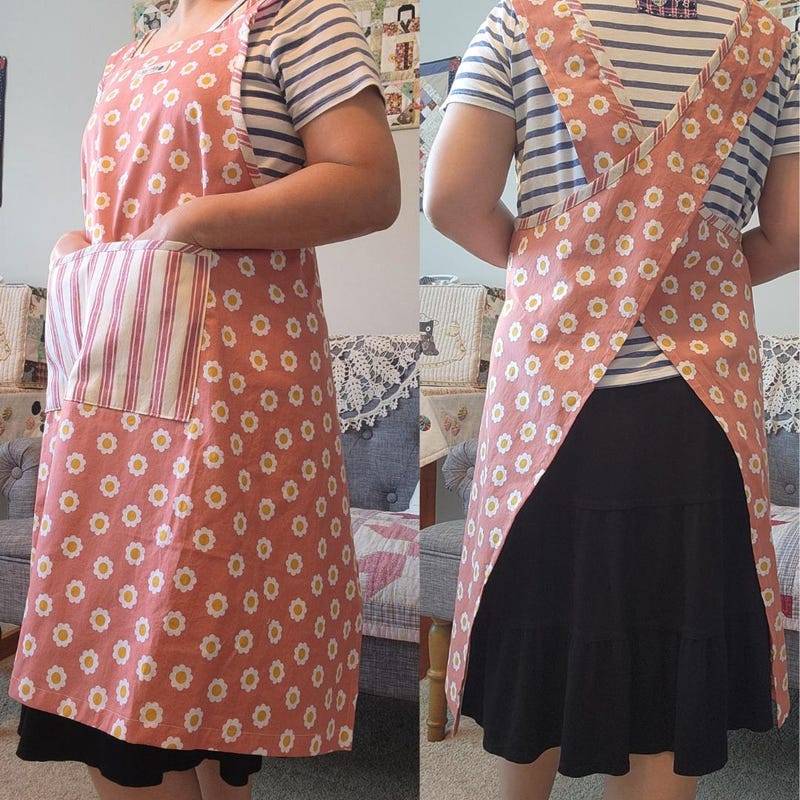 Slip on Smock Apron - Etsy