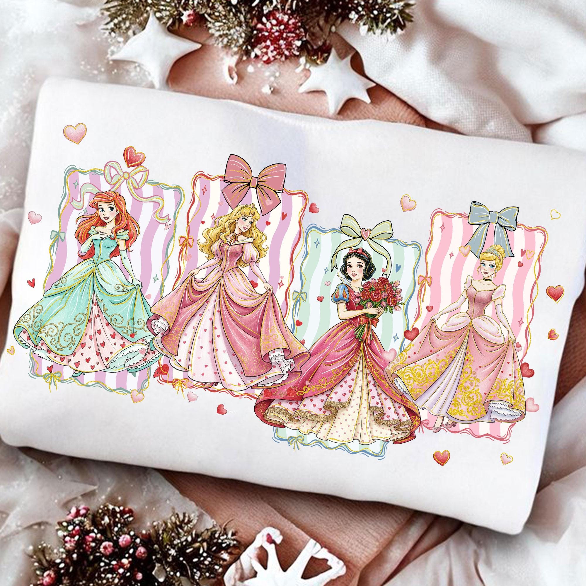 Preppy Princess Valentine PNG, Trendy Valentine Png, Valentine's Day ...