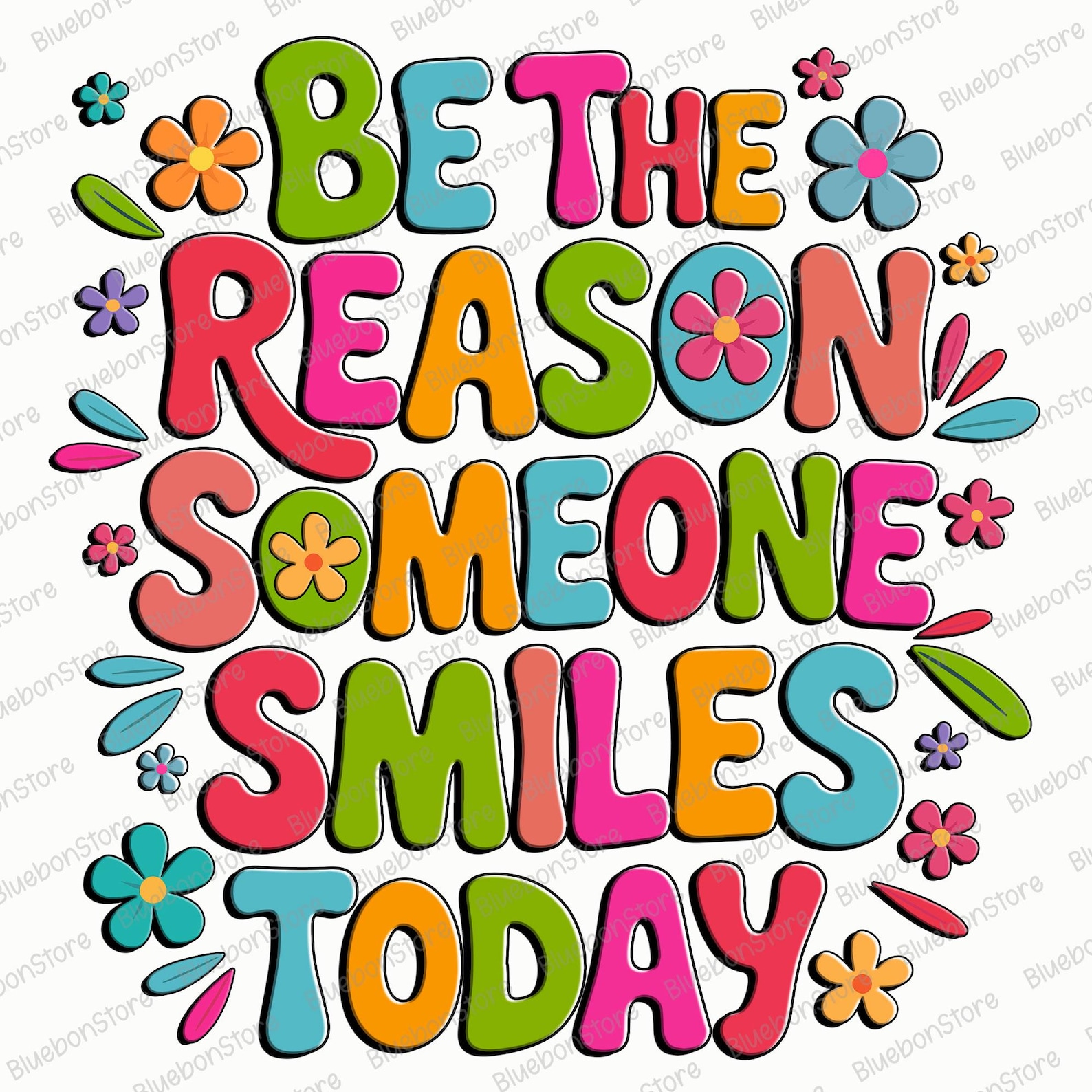 Be the Reason Someone Smiles Today Png, Mental Health Quotes Png ...