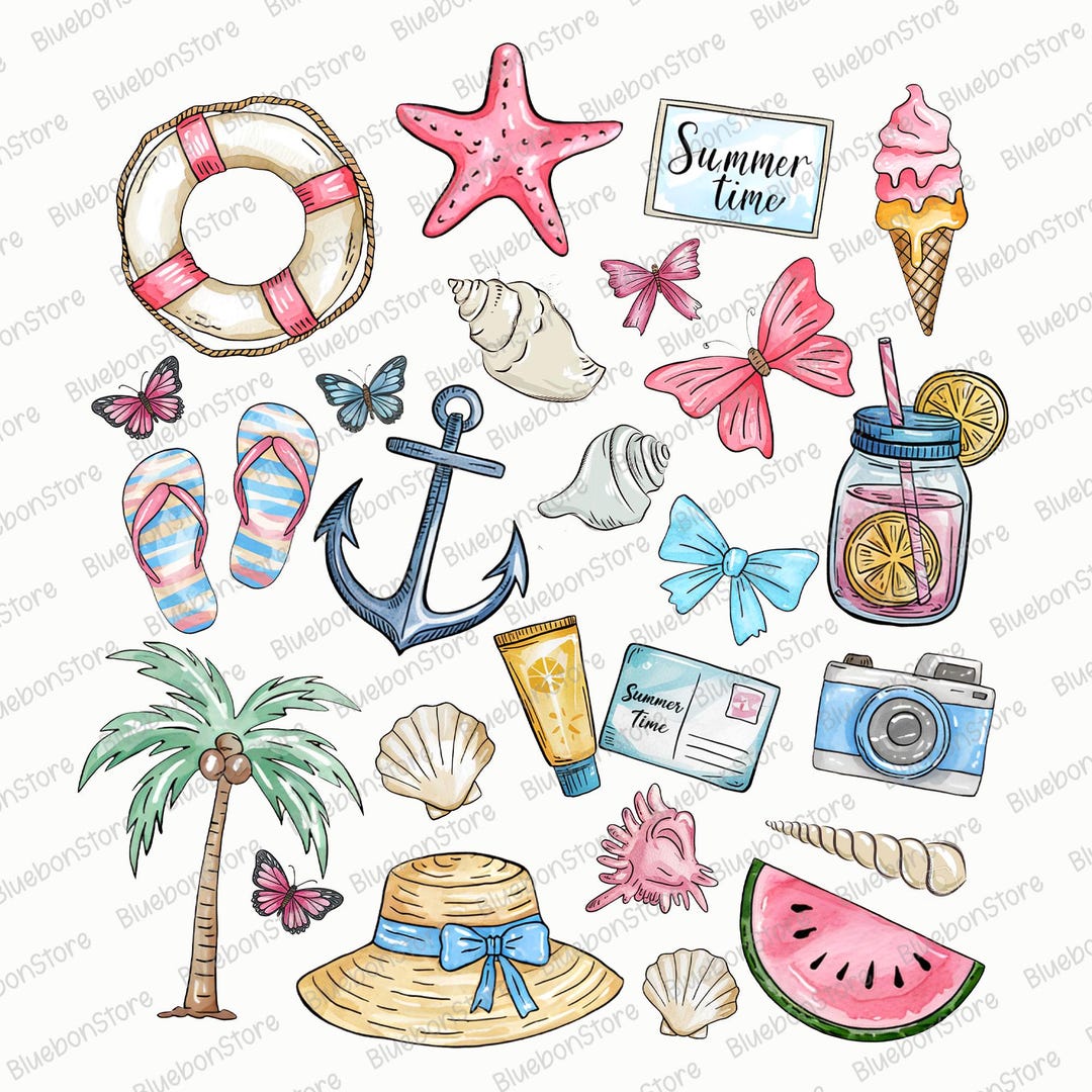 Summer Time Png, Summer Clipart Png, Beach Vibes Png, Funny Summer Png ...