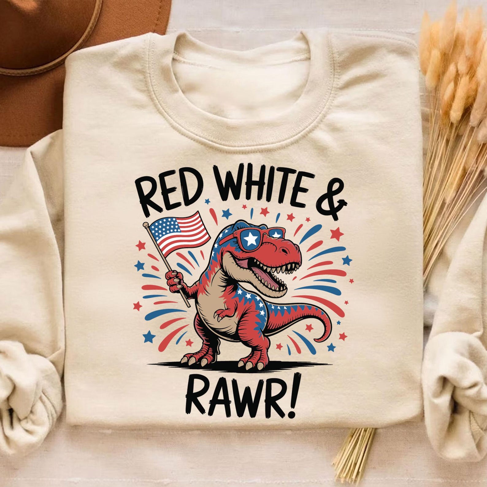 Red White and Rawr Svg, Happy 4th of July Svg, T-rex Png, Toddler ...
