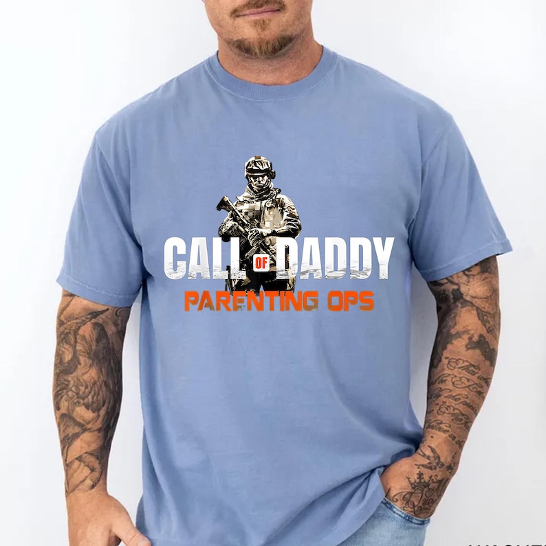Call of Daddy PNG, Funny Dad Military Design, Parenting Ops Sublimation ...