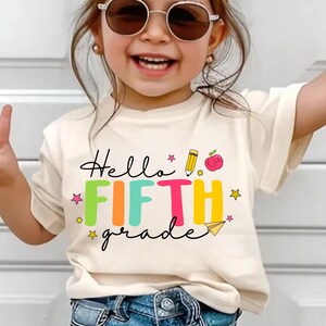 Hello Grade Svg Bundle, Pre-k Kindergarten First Second Third Fourth ...