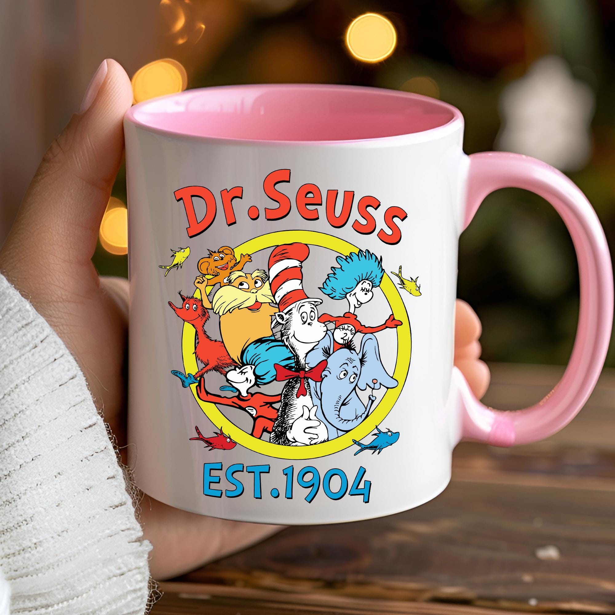 Dr. Seuss Retro Storybook Svg, Vintage Cartoon Illustratio, Colorful ...