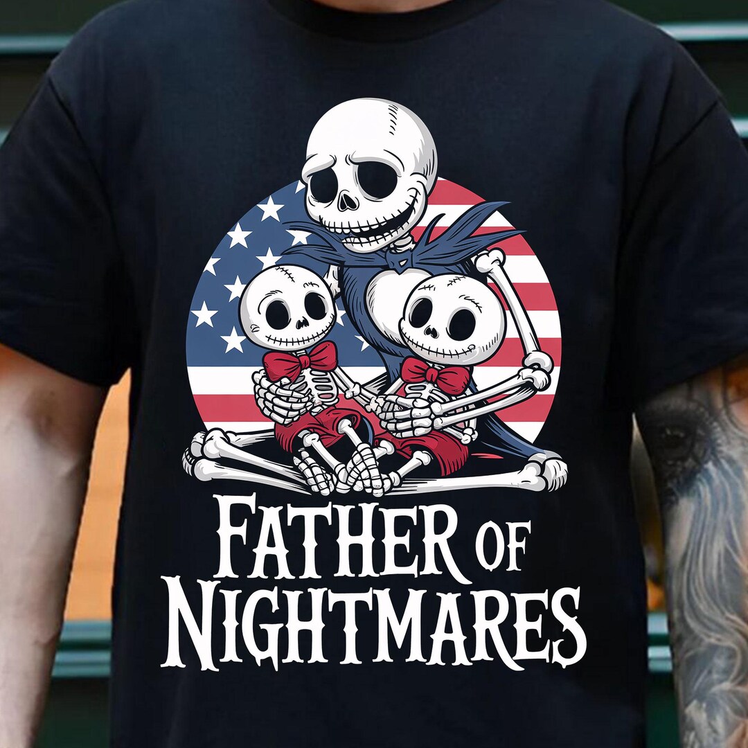 Father of Nightmares Png, Dad and Son Png, Skellington Nightmare Png ...