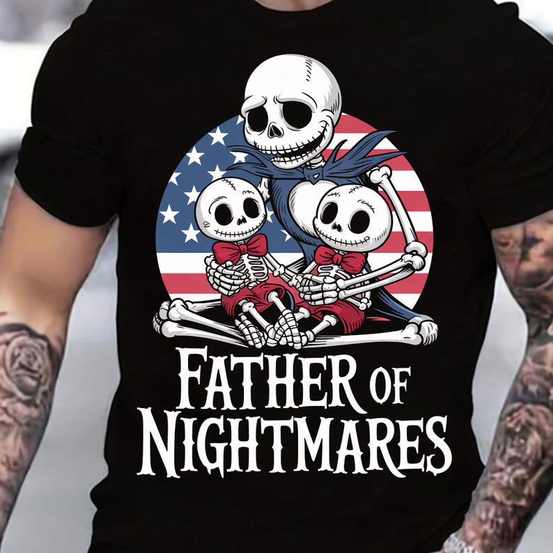 Father of Nightmares Png, Dad and Son Png, Skellington Nightmare Png ...
