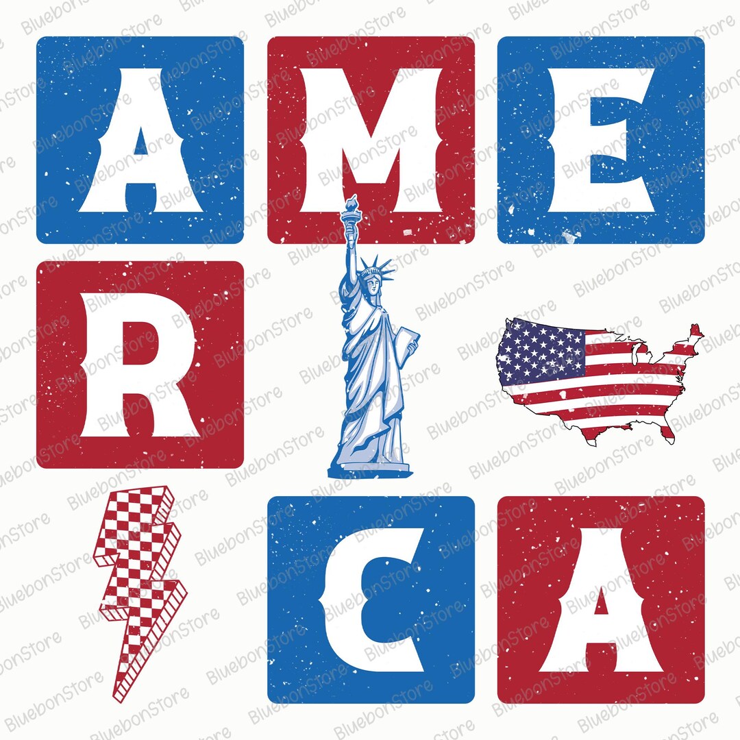 4TH of July Png, Cotteque America Map Png, Fourth of July Independence ...