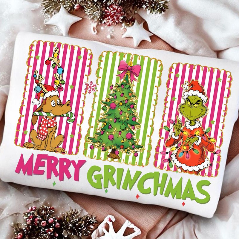 Preppy Grinch - Etsy